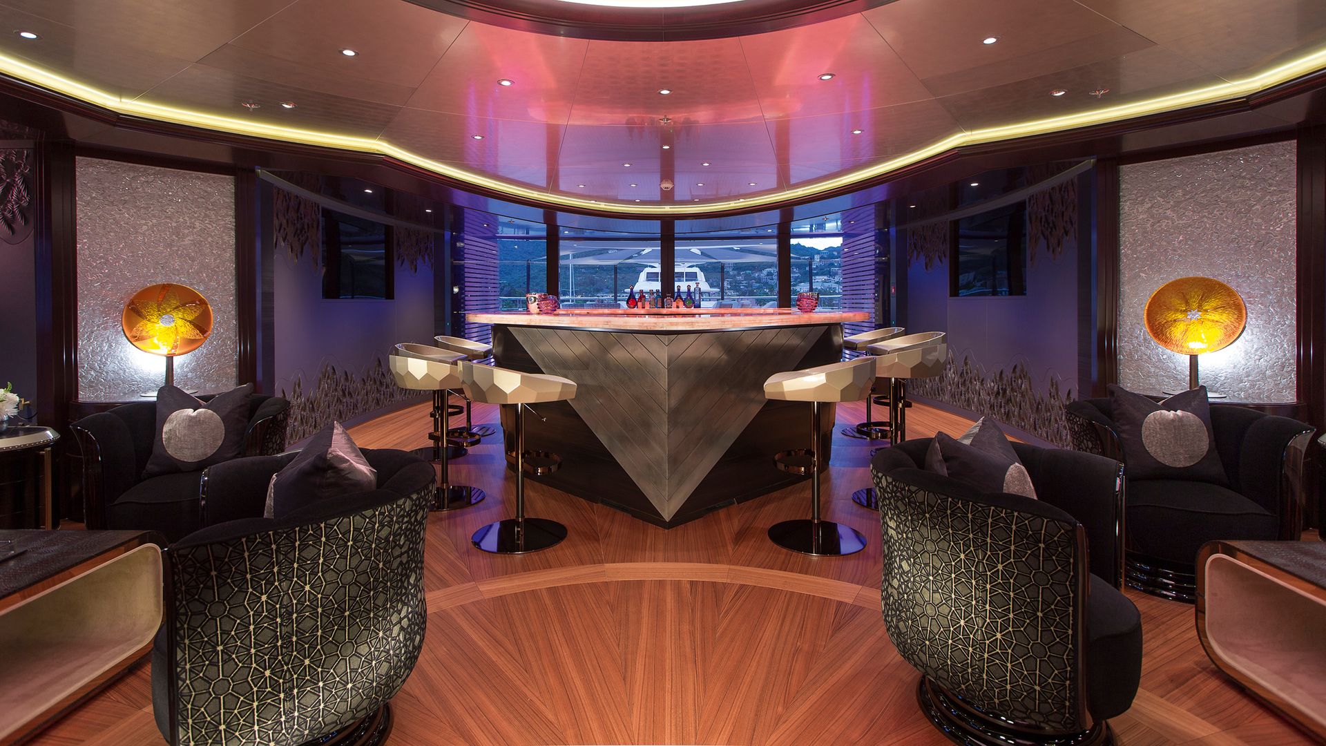 Sweeping beauty: Pascale Reymond on the interior design of 95m Kismet